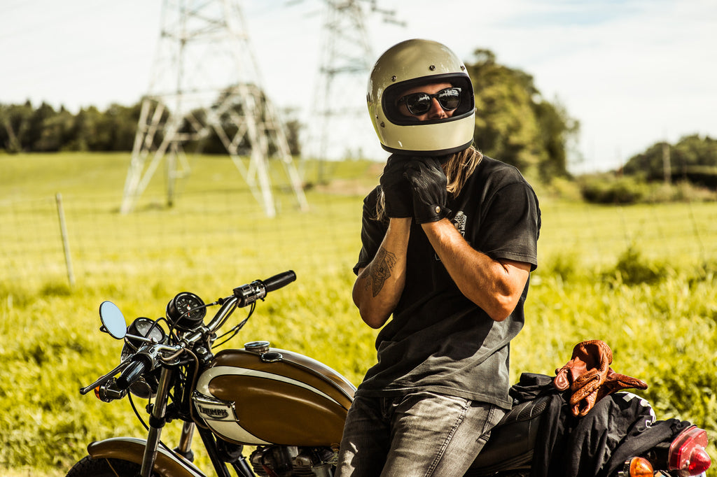 Konduro Bison Gloves | Grifter Company | American made Motorcycle Wear