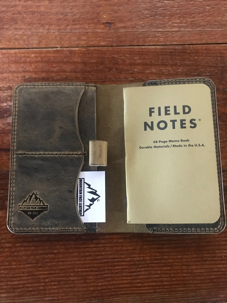 Mtn. Face Leather Notes Wallet – Grifter Company